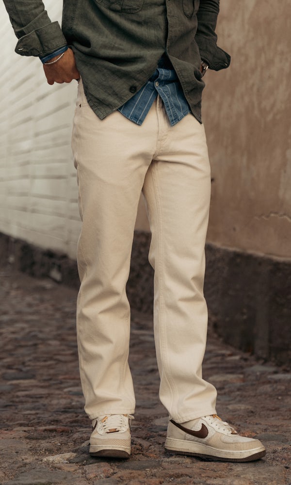 Off white Alaska jeans | Herr | Dressmann